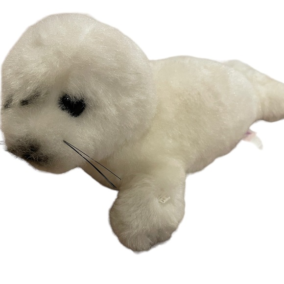 Dakin | Toys | Vintage Dakin 82 Realistic White Fur Ocean Marine Seal ...